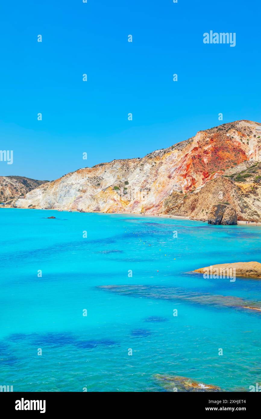 Milos island beaches hi-res stock photography and images - Alamy