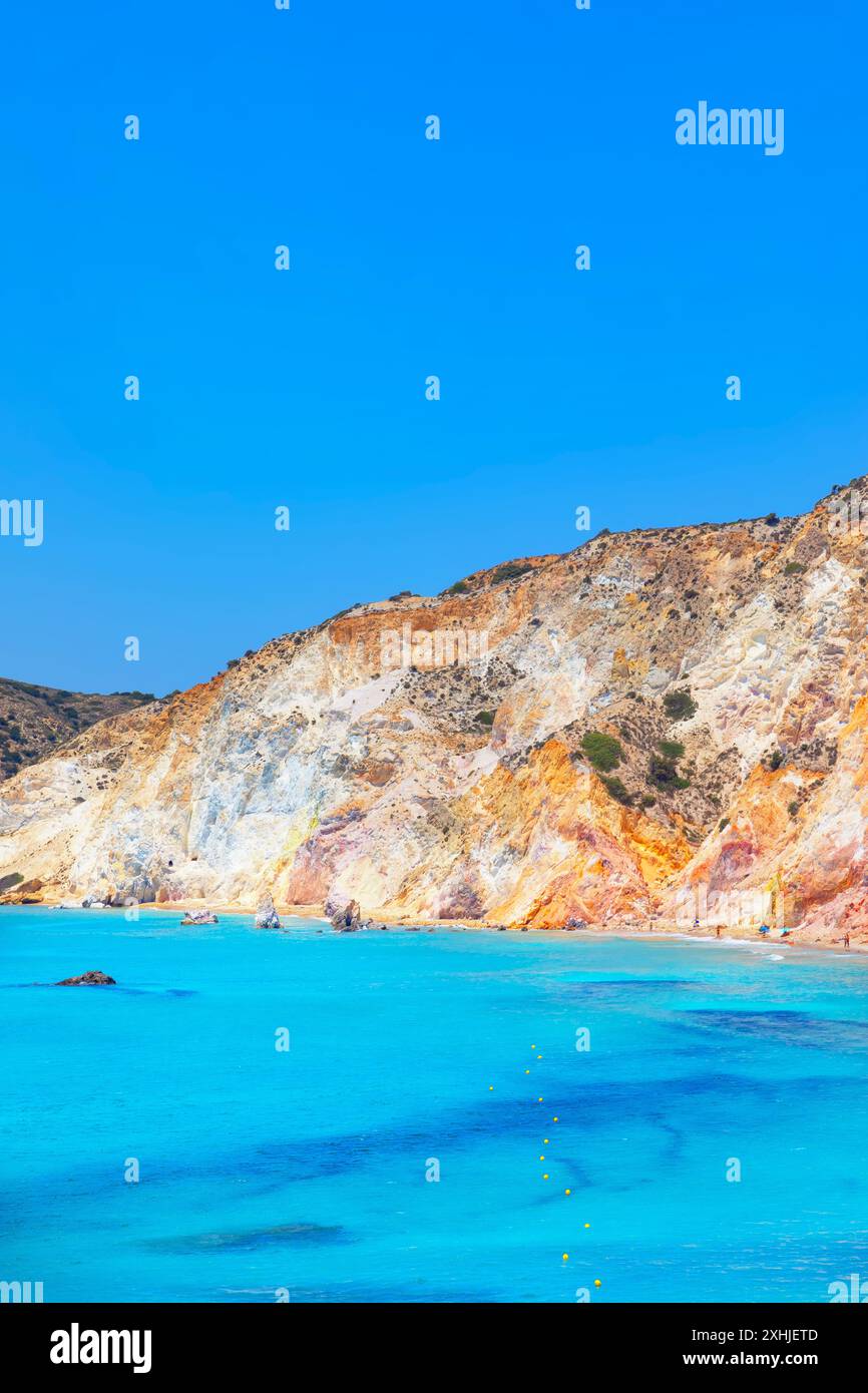 Milos island beaches hi-res stock photography and images - Alamy