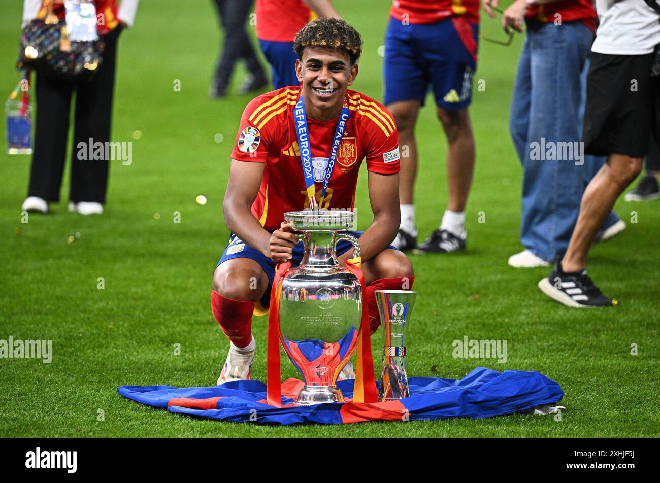 Berlin, Germany. 14th July, 2024. Soccer, UEFA Euro 2024, European ...