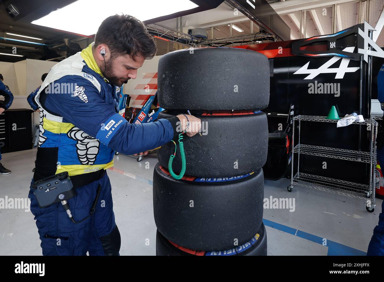 michelin engineer, portrait, Alpine Endurance Team, Alpine A424 #36 ...