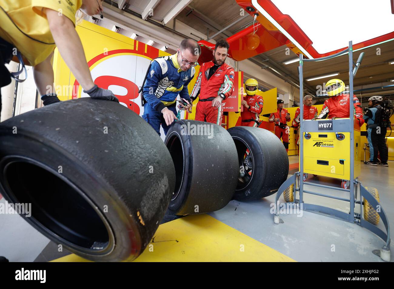 michelin engineer, portrait, AF Corse, Ferrari 499P #83, Hypercar ...