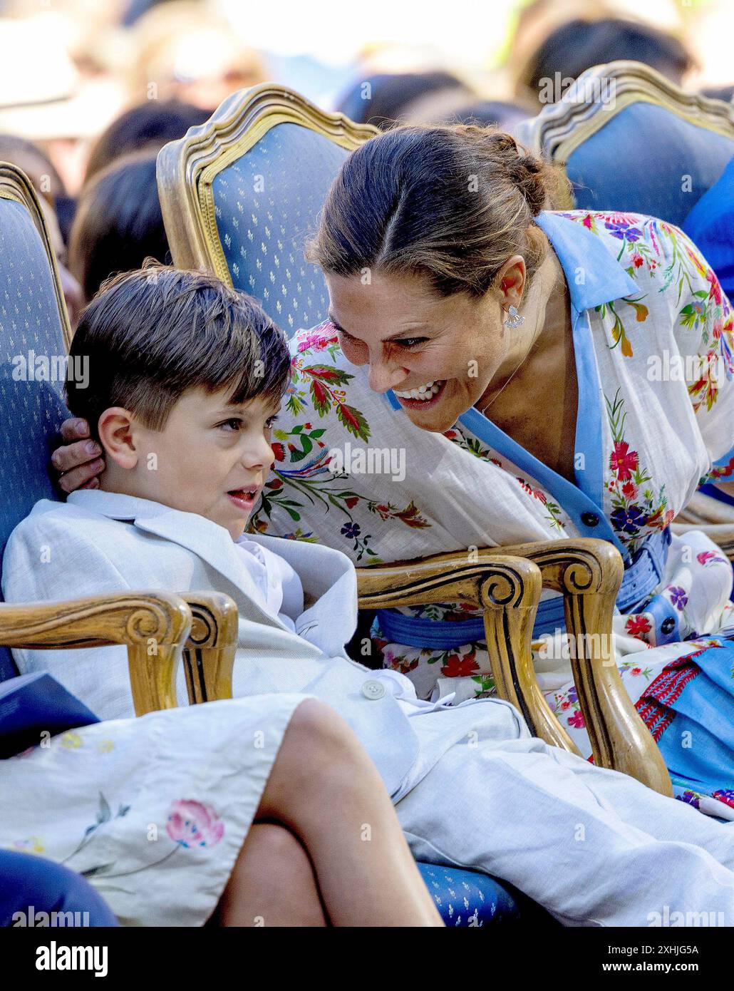 Borgholm, Schweden. 14th July, 2024. Borgholm, Solliden Castle 14-07 ...