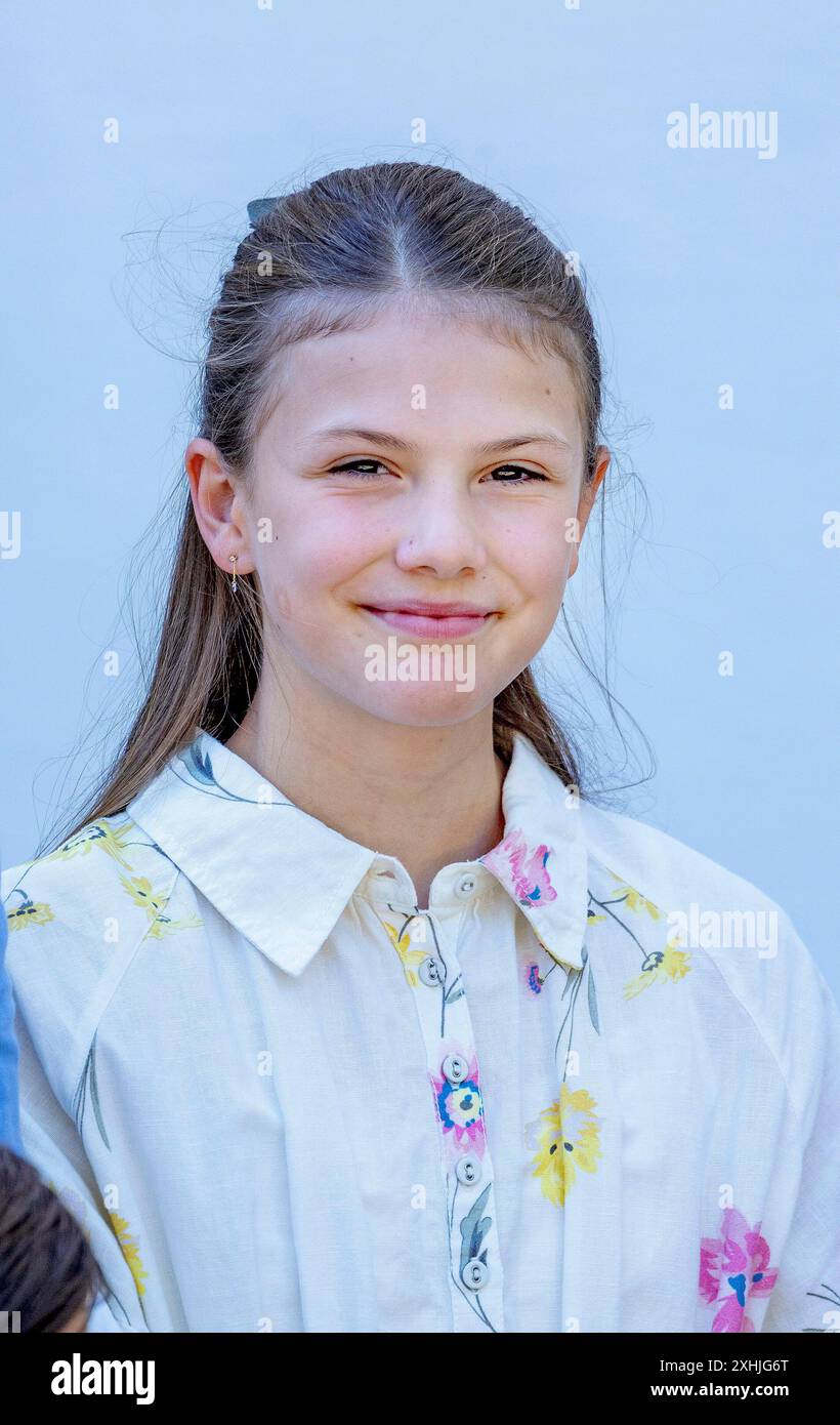 Borgholm, Schweden. 14th July, 2024. Borgholm, Solliden Castle 14-07 ...