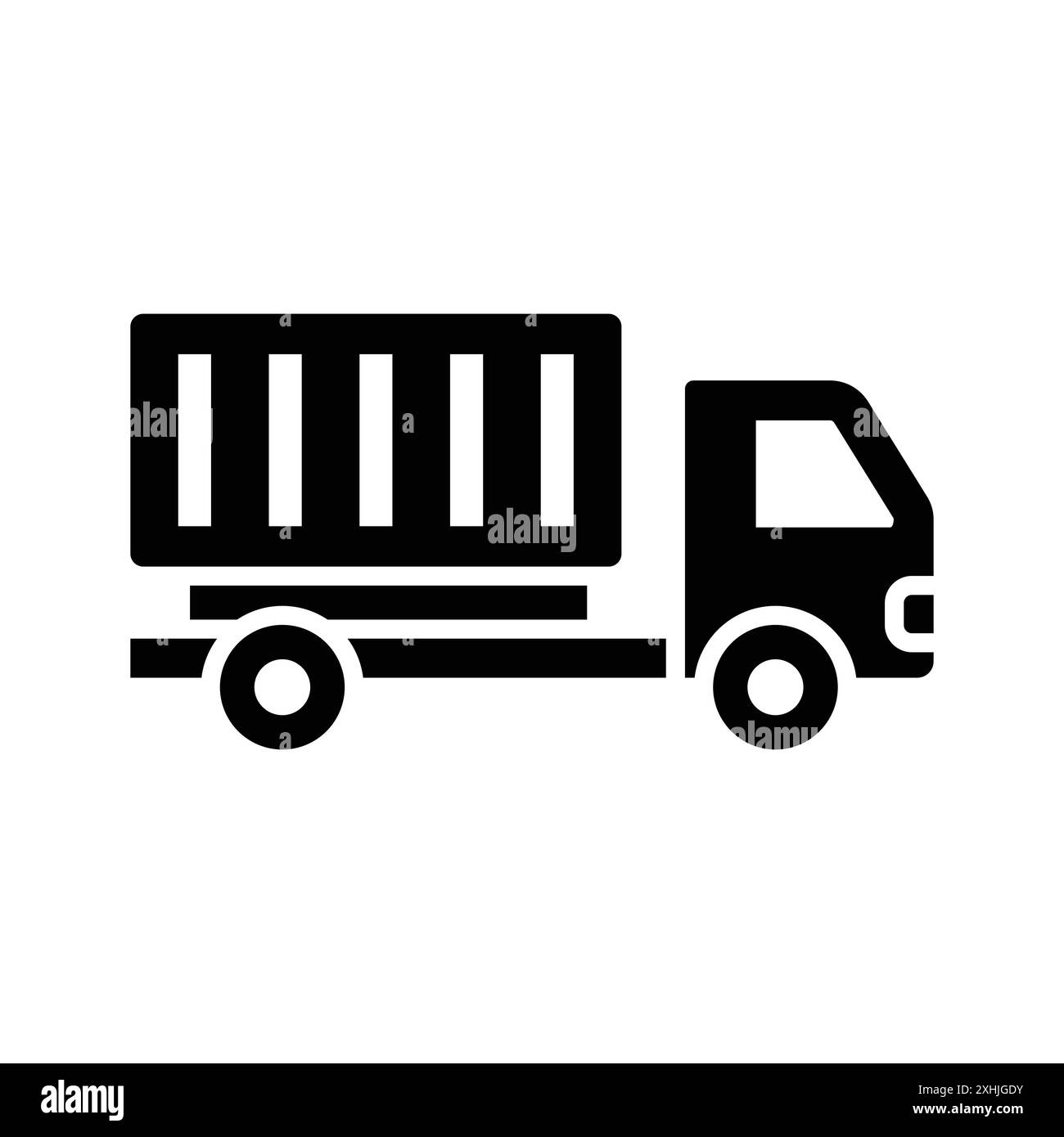 truck icon vector design template in white background Stock Vector ...