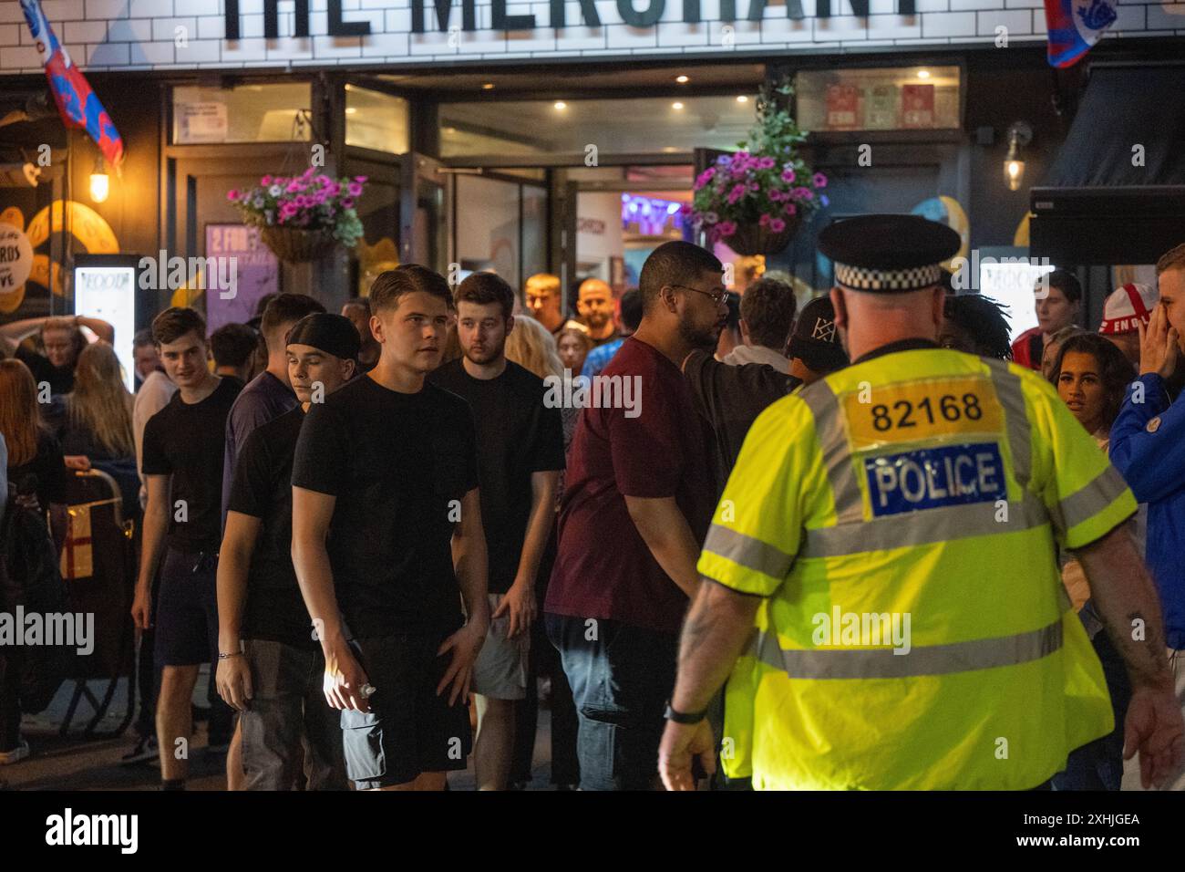 Brentwood Essex 14th Jul 2024 Dejected Fans in Brentwood, Essex at the ...