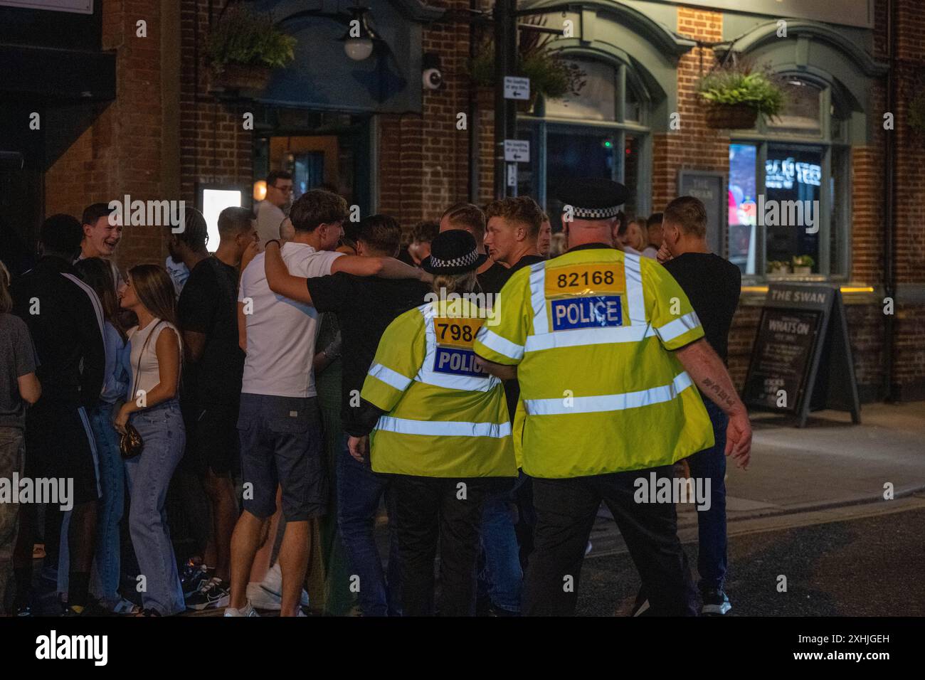 Brentwood Essex 14th Jul 2024 Dejected Fans in Brentwood, Essex at the ...