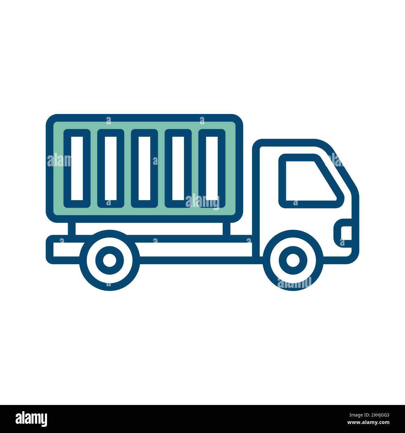 truck icon vector design template in white background Stock Vector ...