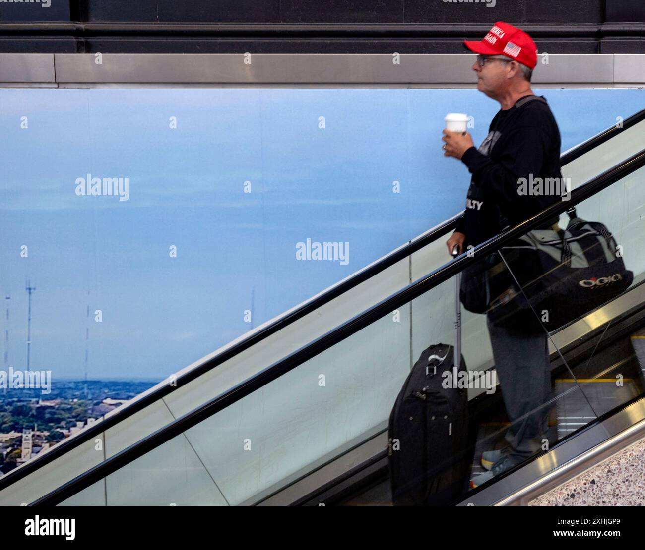 Milwaukee Wisconsin, U.S.A. 14th July, 2024. Scene from the Milwaukee ...