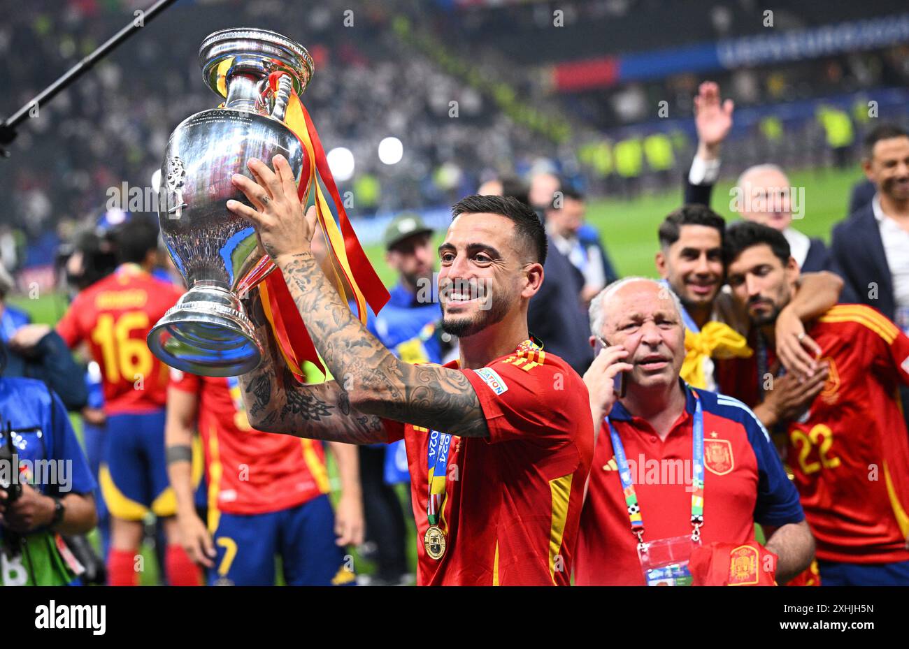 Berlin, Germany. 15th July, 2024. Soccer, UEFA Euro 2024, European ...