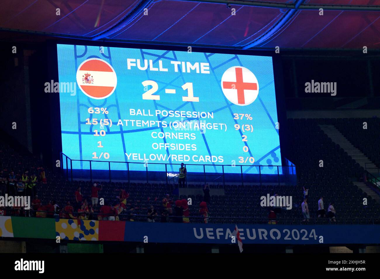 Berlin, Germany. 14th July, 2024. Soccer, UEFA Euro 2024, European ...