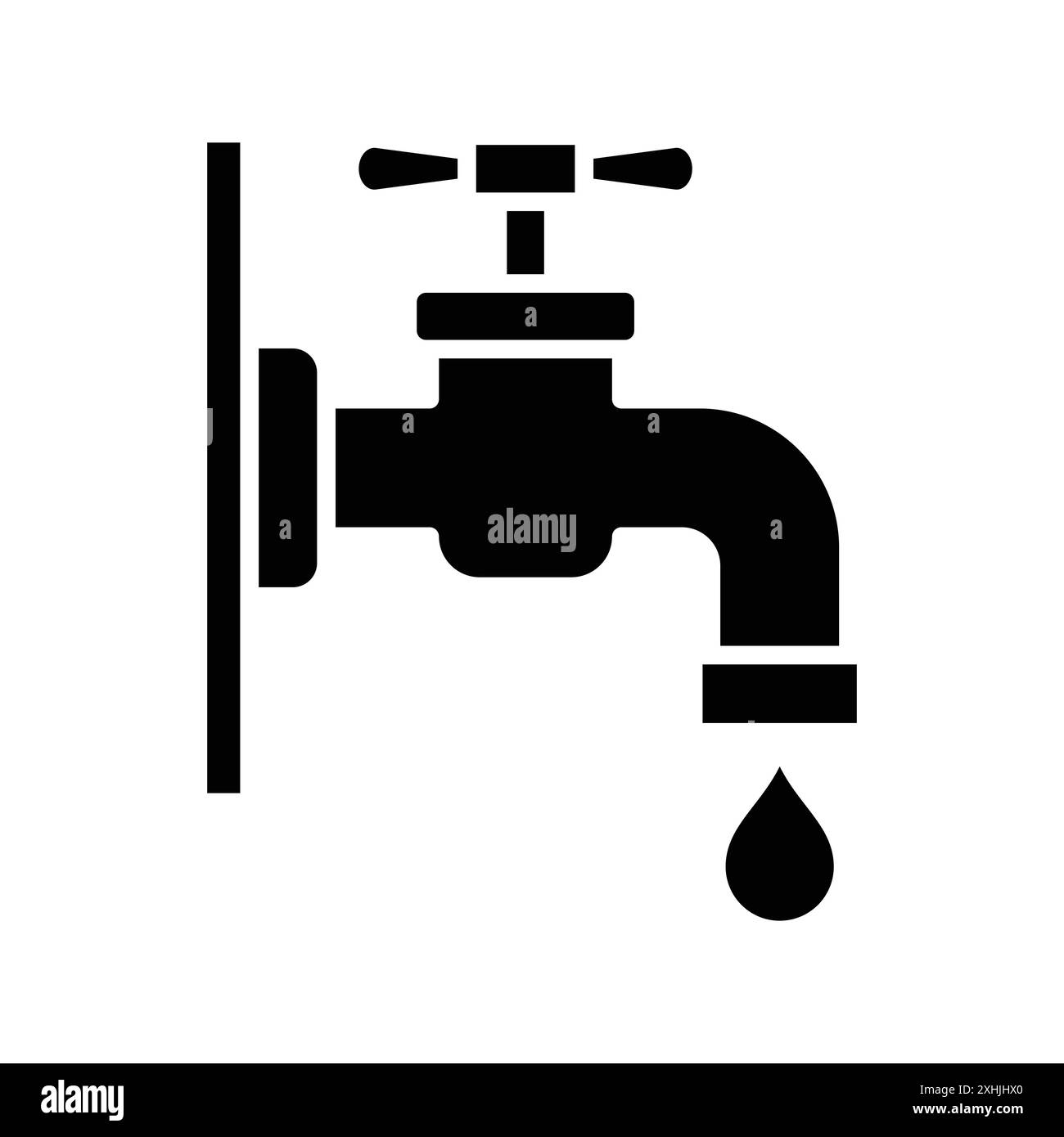 water tap icon vector design template in white background Stock Vector ...