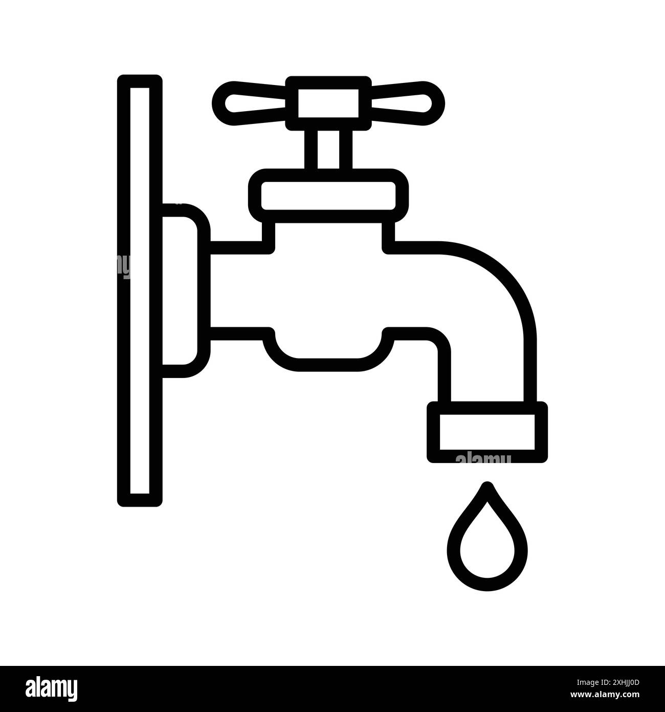 water tap icon vector design template in white background Stock Vector ...