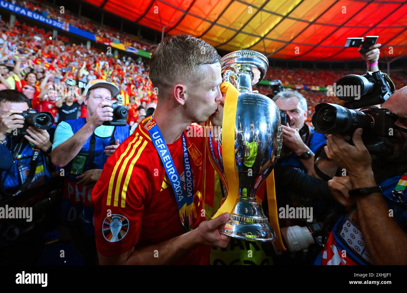 Berlin, Germany. 14th July, 2024. Soccer, UEFA Euro 2024, European ...