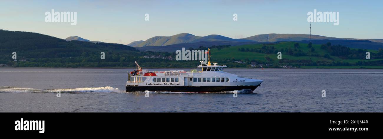 River Clyde Scotland ferry Stock Photo - Alamy