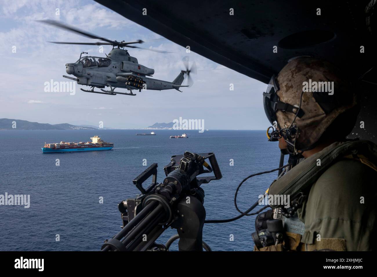 240626-N-XO158-1029 STRAIT OF GIBRALTAR (June, 26, 2024) Sgt. Benjamin ...