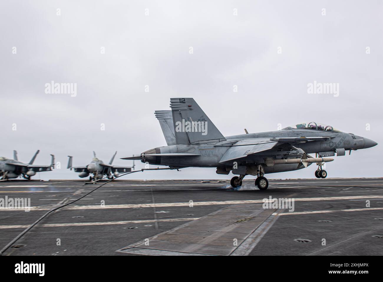 240712-N-AR554-1257 PACIFIC OCEAN (July 12, 2024) An F/A-18F Super ...