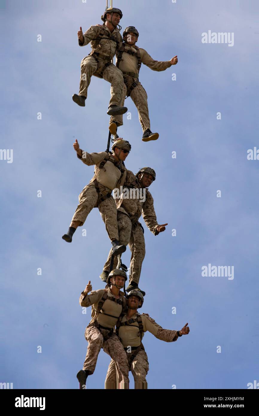 U.S. Marines with the maritime raid force; 31st Marine Expeditionary ...