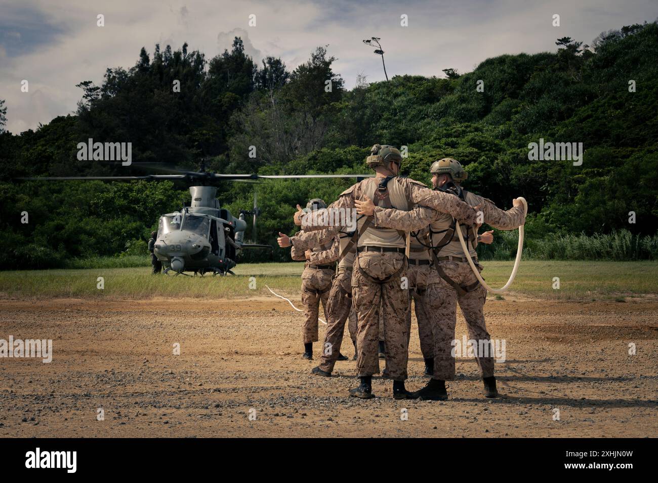 U.S. Marines with the maritime raid force, 31st Marine Expeditionary ...