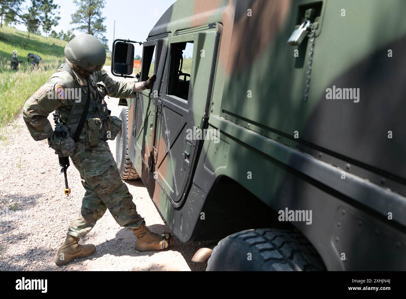 U.S. Army Officer Candidate John Gaston, Class 24-001, 1-196th Regiment ...
