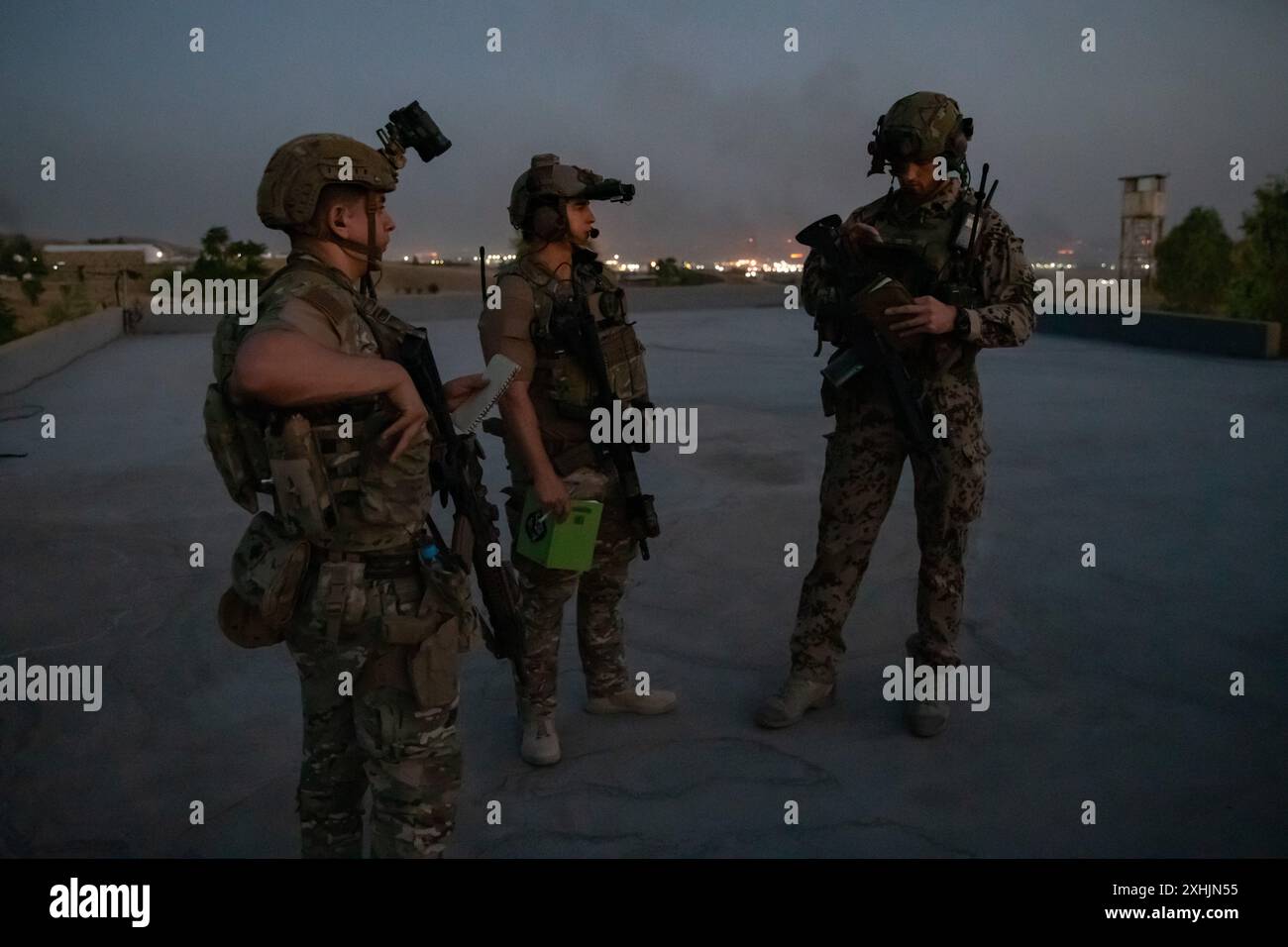 U.S. Army Soldiers assigned to Task Force Elkhound worked alongside ...