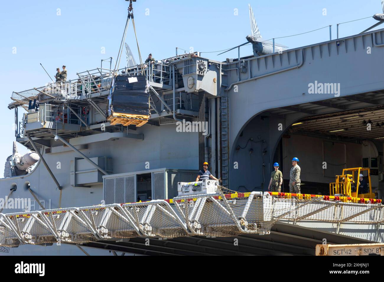 240625-N-XO158-1031 ROTA, Spain (June 25, 2024) Sailors and Marines ...
