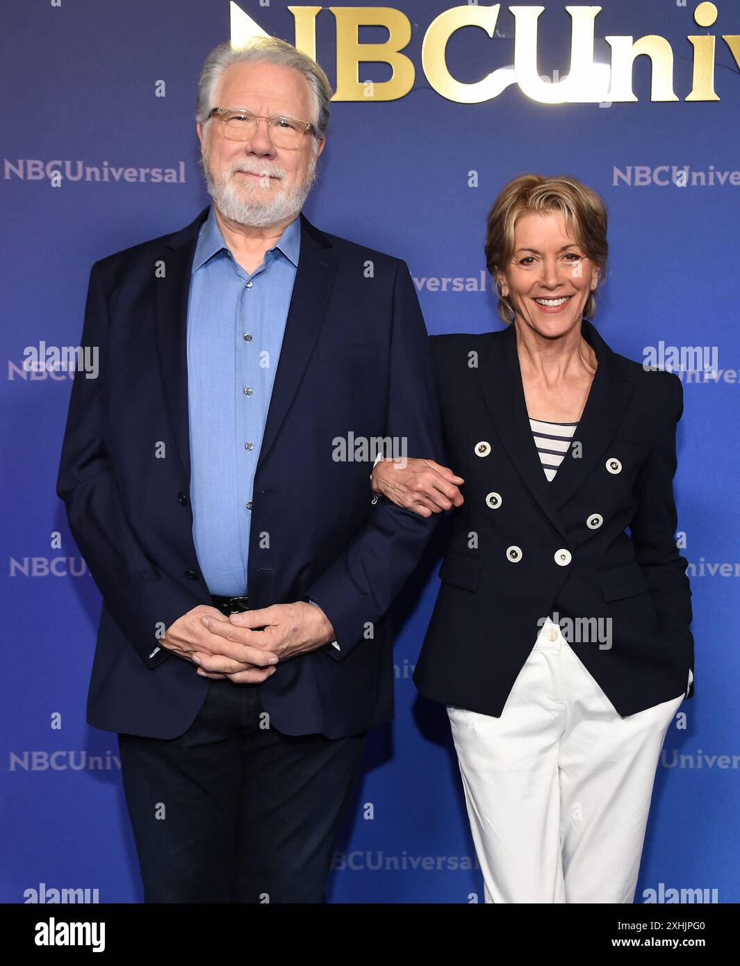 Pasadena, USA. 14th July, 2024. John Larroquette and Wendie Malick ...