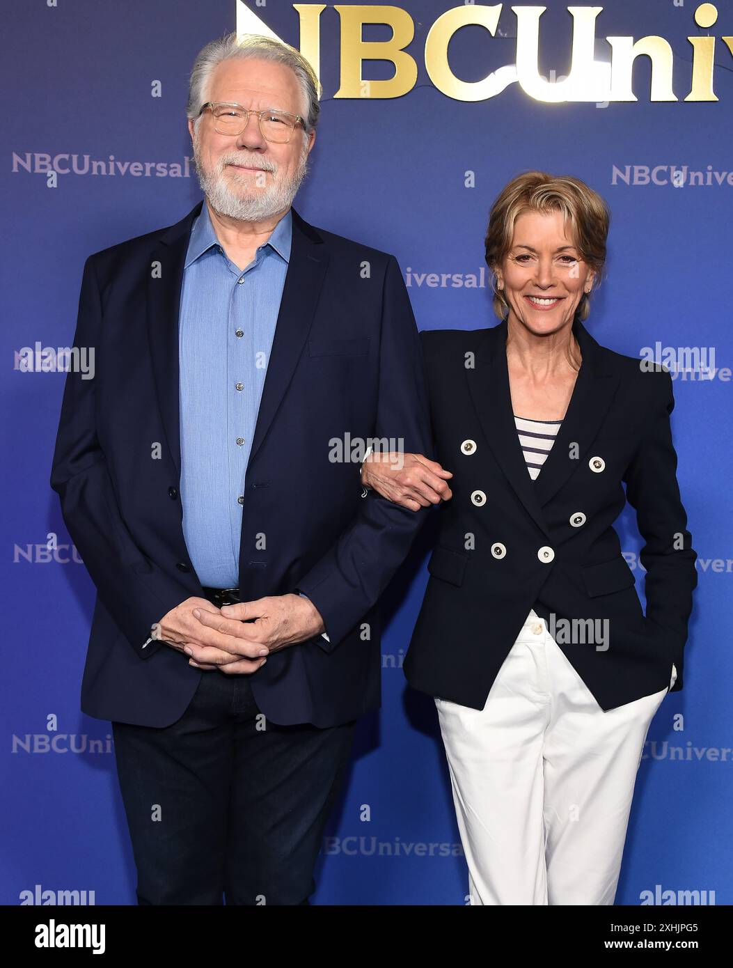 Pasadena, USA. 14th July, 2024. John Larroquette and Wendie Malick ...
