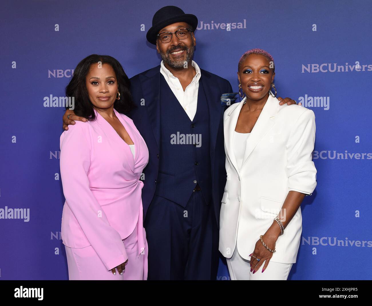 Pasadena, USA. 14th July, 2024. Maahra Hill, Jesse L. Martin and ...
