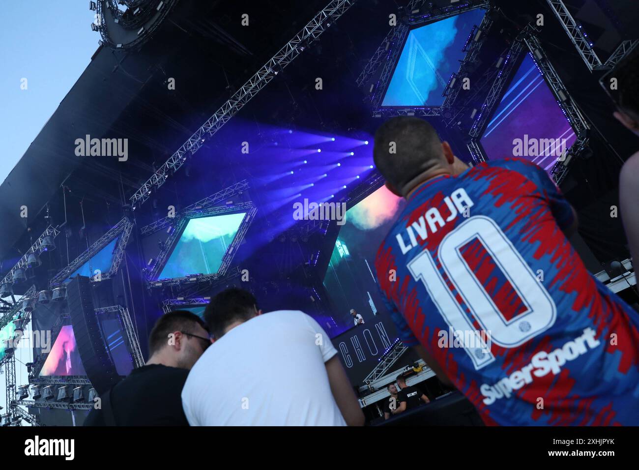 Split, 140724. The last evening of the 10th Ultra Europe electronic ...