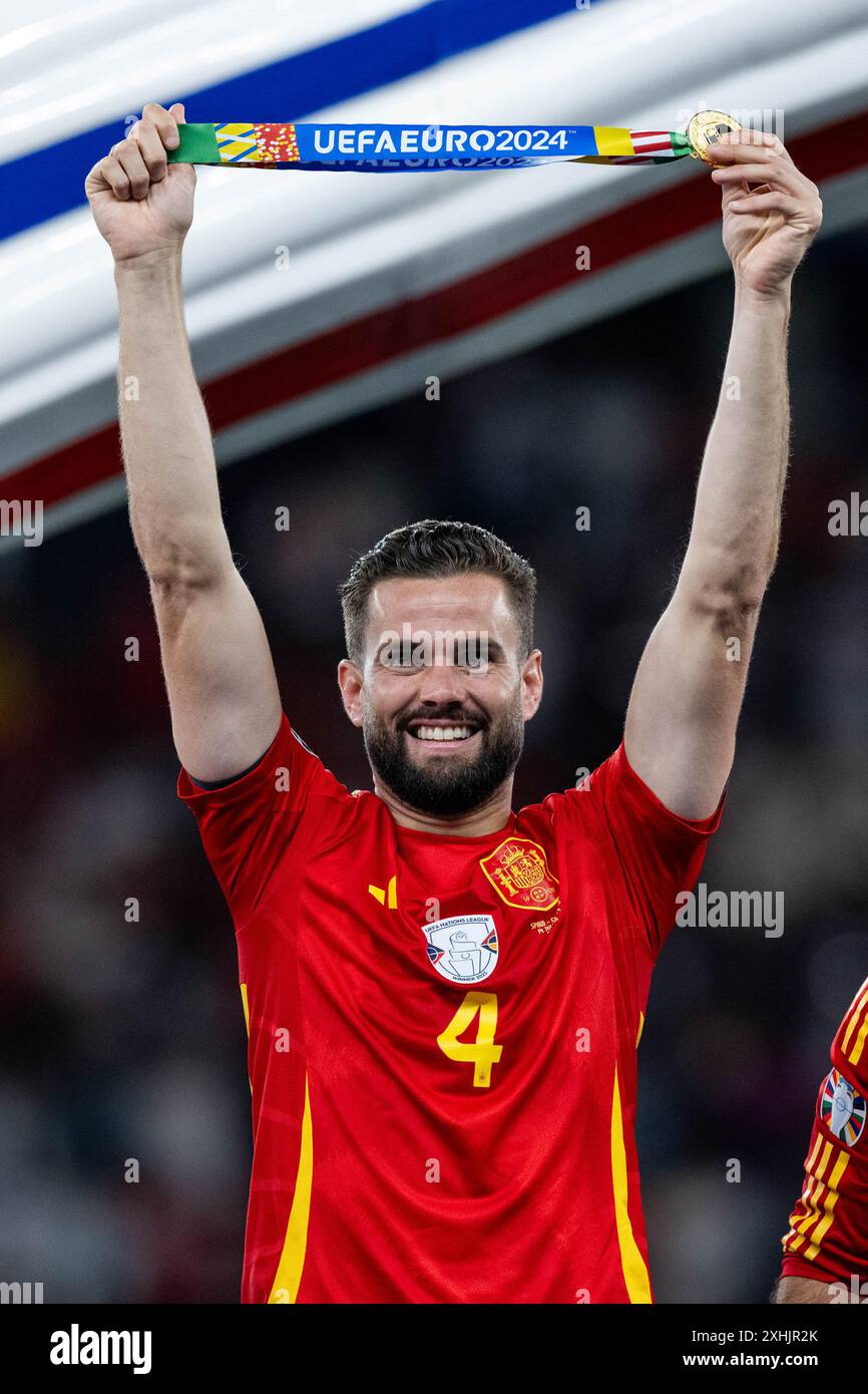 Nacho Jose Ignacio Fernandez Iglesias (Spanien, #04) jubelt ueber den ...