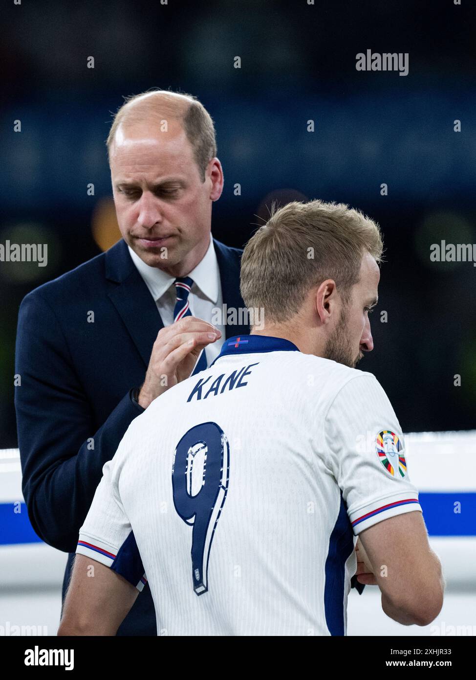 Harry Kane (England, #09) ist enttauescht ueber die Niederlage und den ...