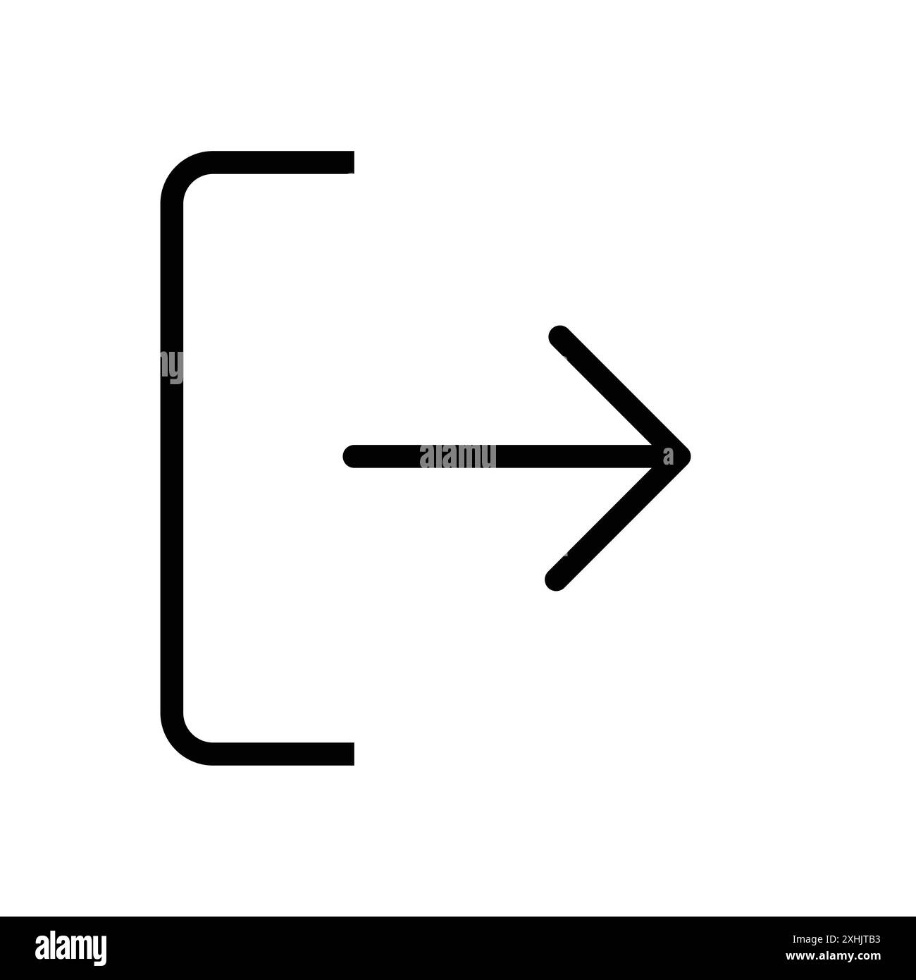 Emergency exit door open Stock Vector Images - Alamy