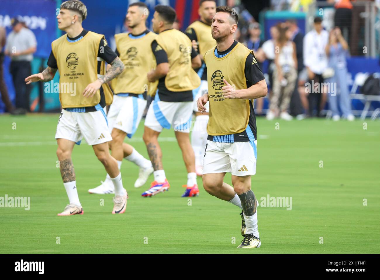 Miami, United States Of America. 14th July, 2024. Messi of Argentina ...
