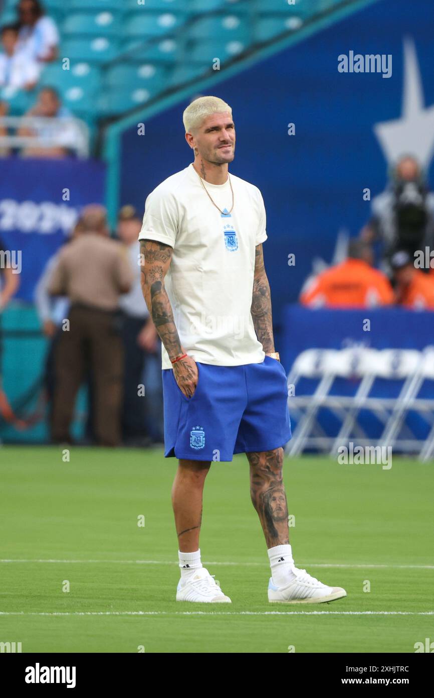 Miami, United States Of America. 14th July, 2024. Rodri De Paul of ...