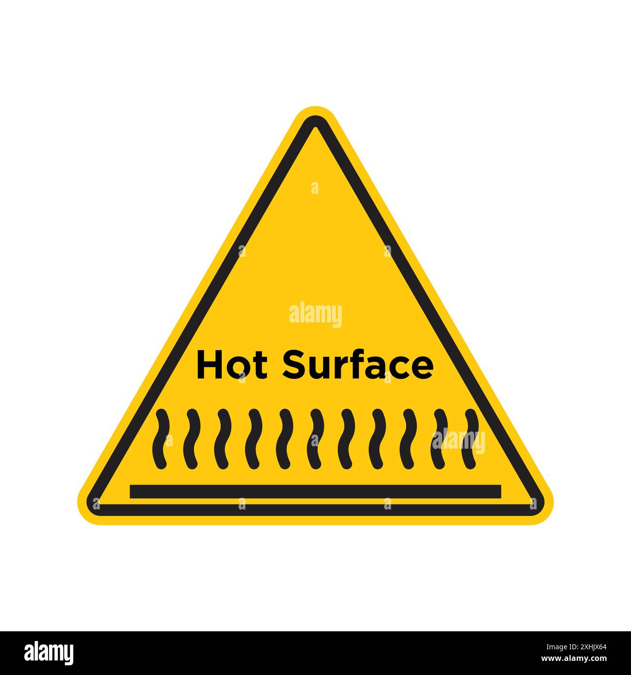 Hand burn touch hot surface Stock Vector Images - Alamy