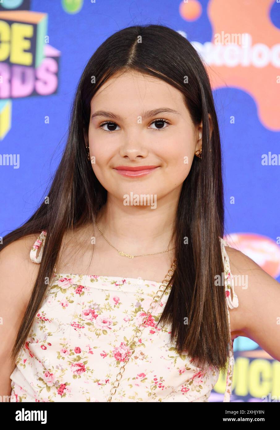 SANTA MONICA, CALIFORNIA - JULY 13: Diana Zermeño attends Nickelodeon ...