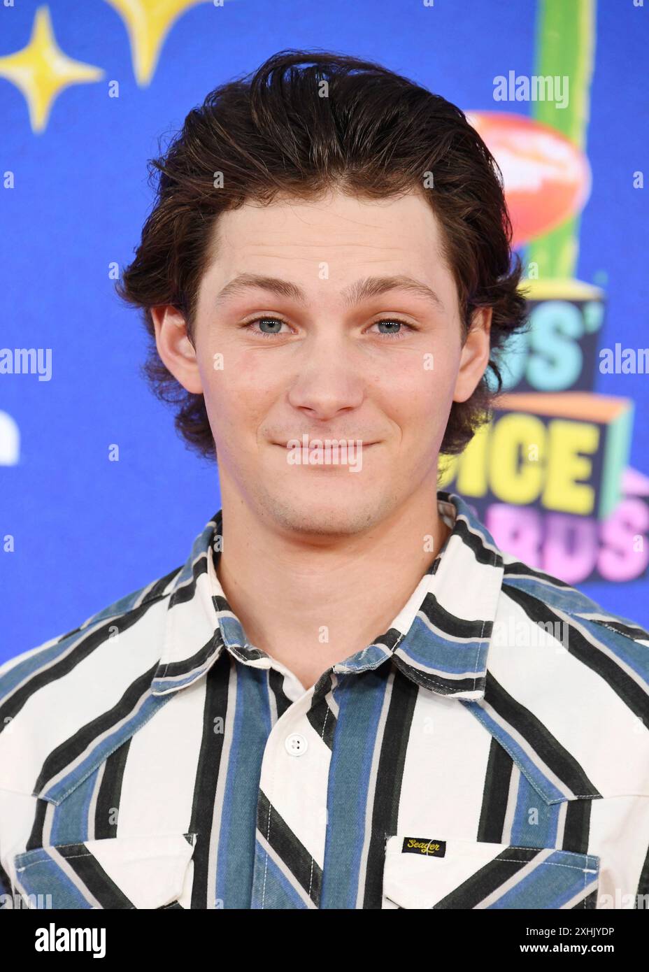 SANTA MONICA, CALIFORNIA - JULY 13: Montana Jordan attends Nickelodeon ...