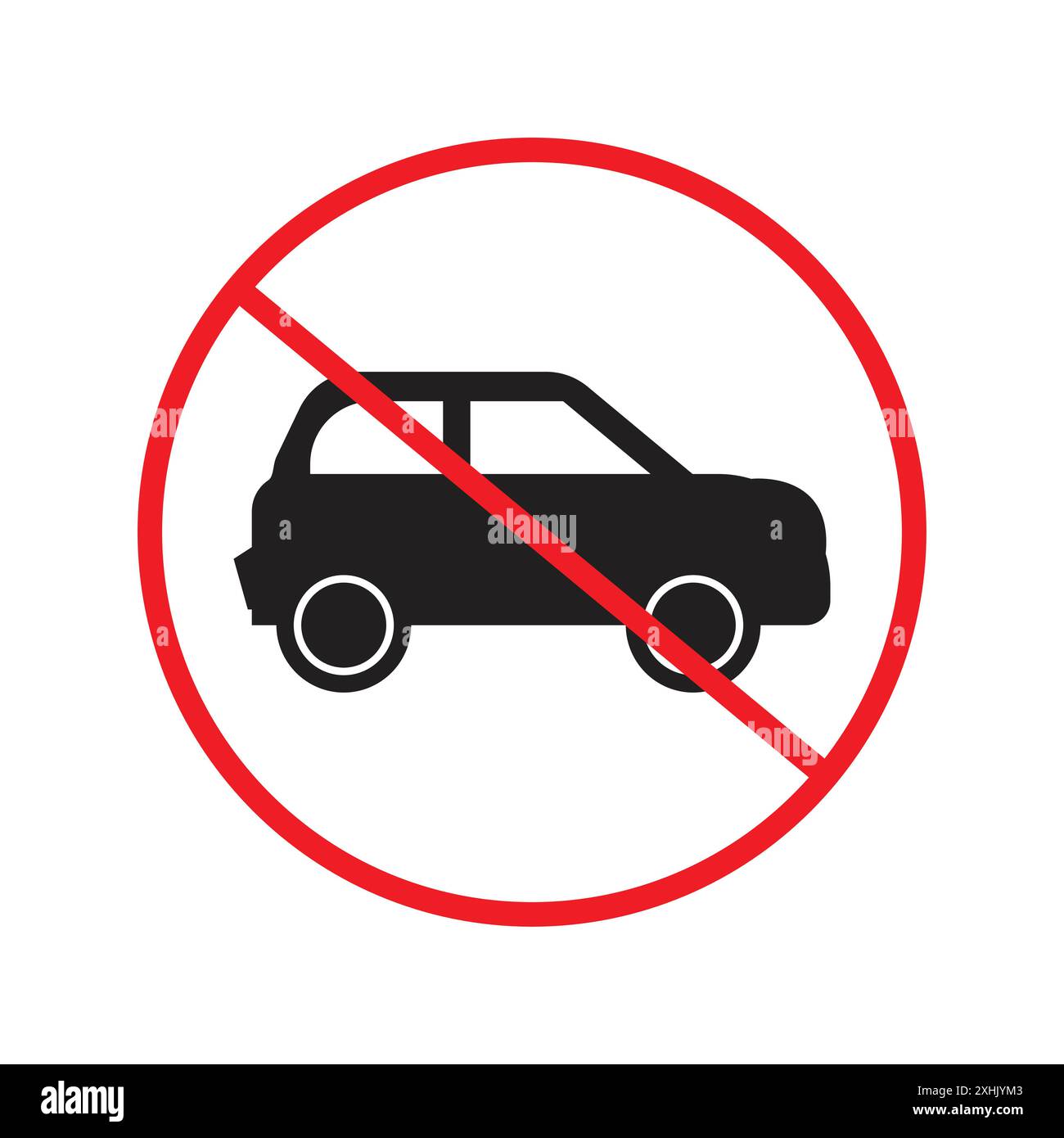 No parking sign Black line art vector in black and white outline set collection sign Stock ...