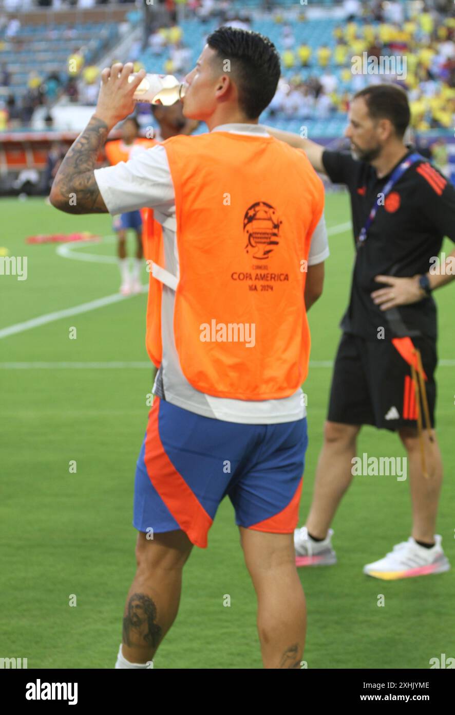 Miami, Florida, USA. 14th July, 2024. (SPO) Copa America 2024 Final ...