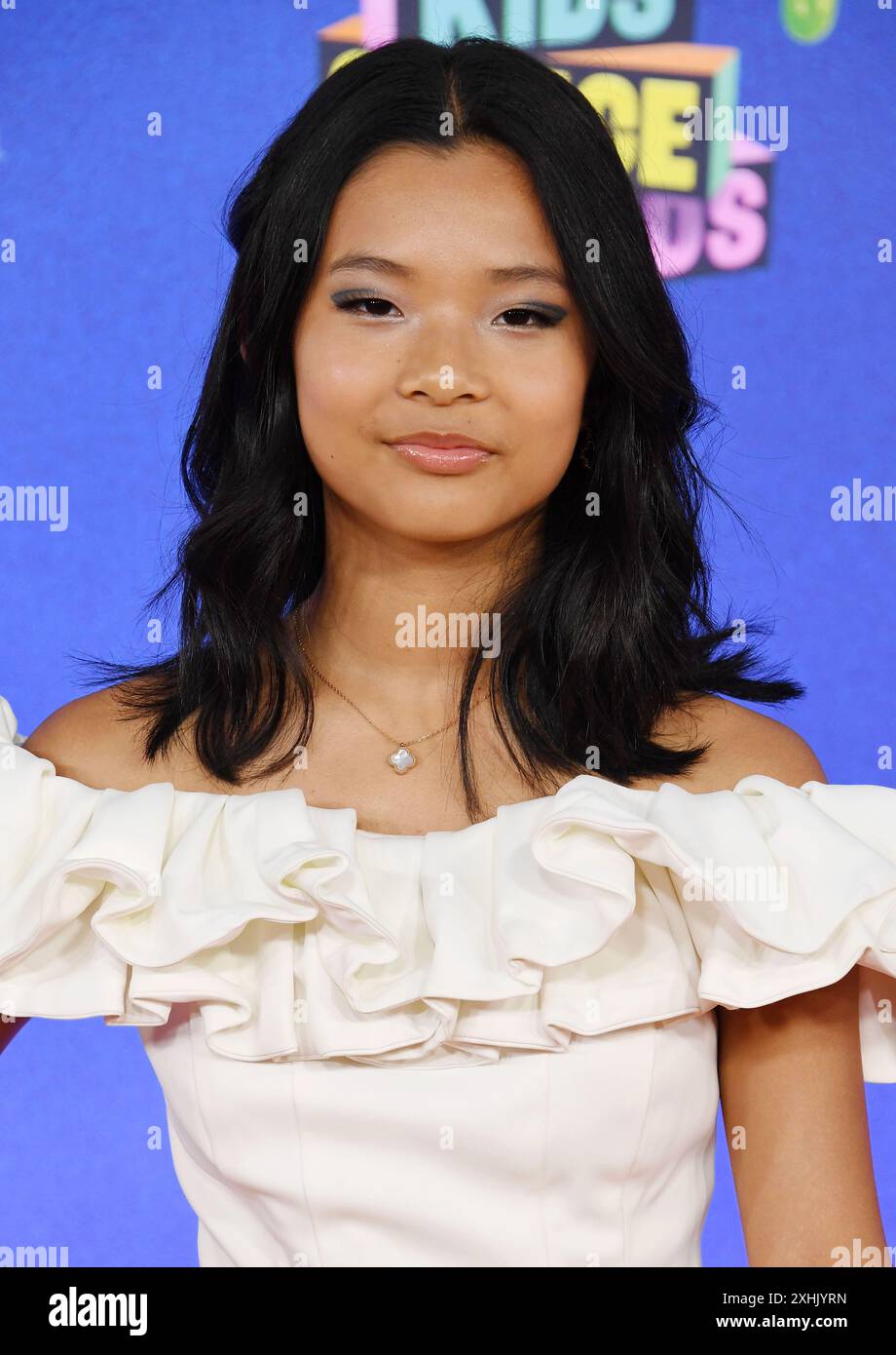 SANTA MONICA, CALIFORNIA - JULY 13: Glee Dango attends Nickelodeon Kids' Choice Awards 2024 at ...