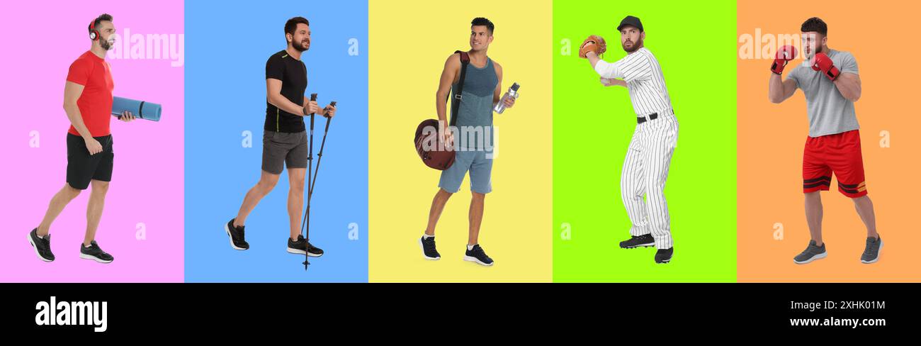 Different sports collage hi-res stock photography and images - Alamy