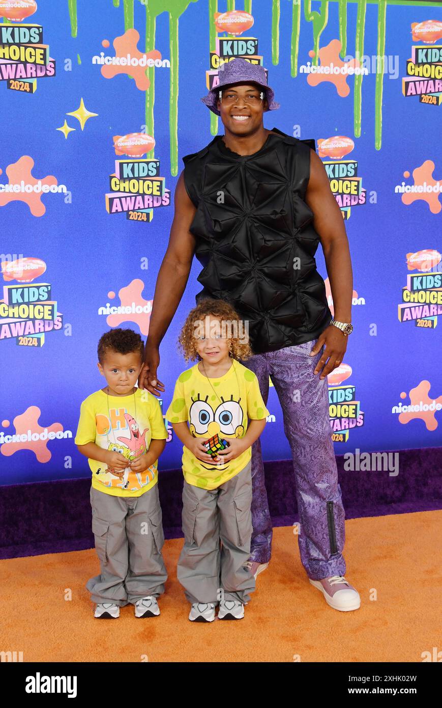 SANTA MONICA, CALIFORNIA - JULY 13: Pharaoh Brown and guests attend ...