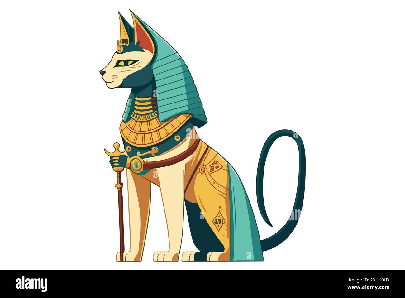 Egyptian pharaonic cat hi-res stock photography and images - Alamy