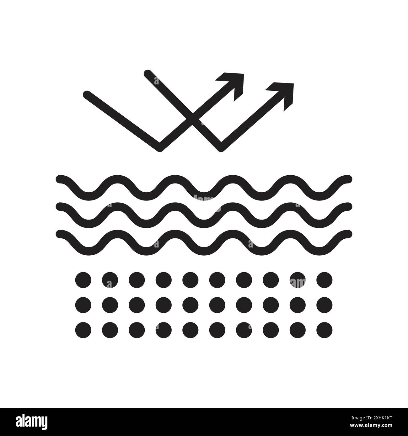 Wrinkles face reflection icon Black line art vector in black and white outline set collection ...
