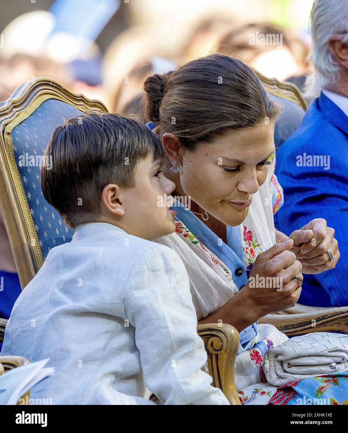 Borgholm, Schweden. 14th July, 2024. Borgholm, Solliden Castle 14-07 ...