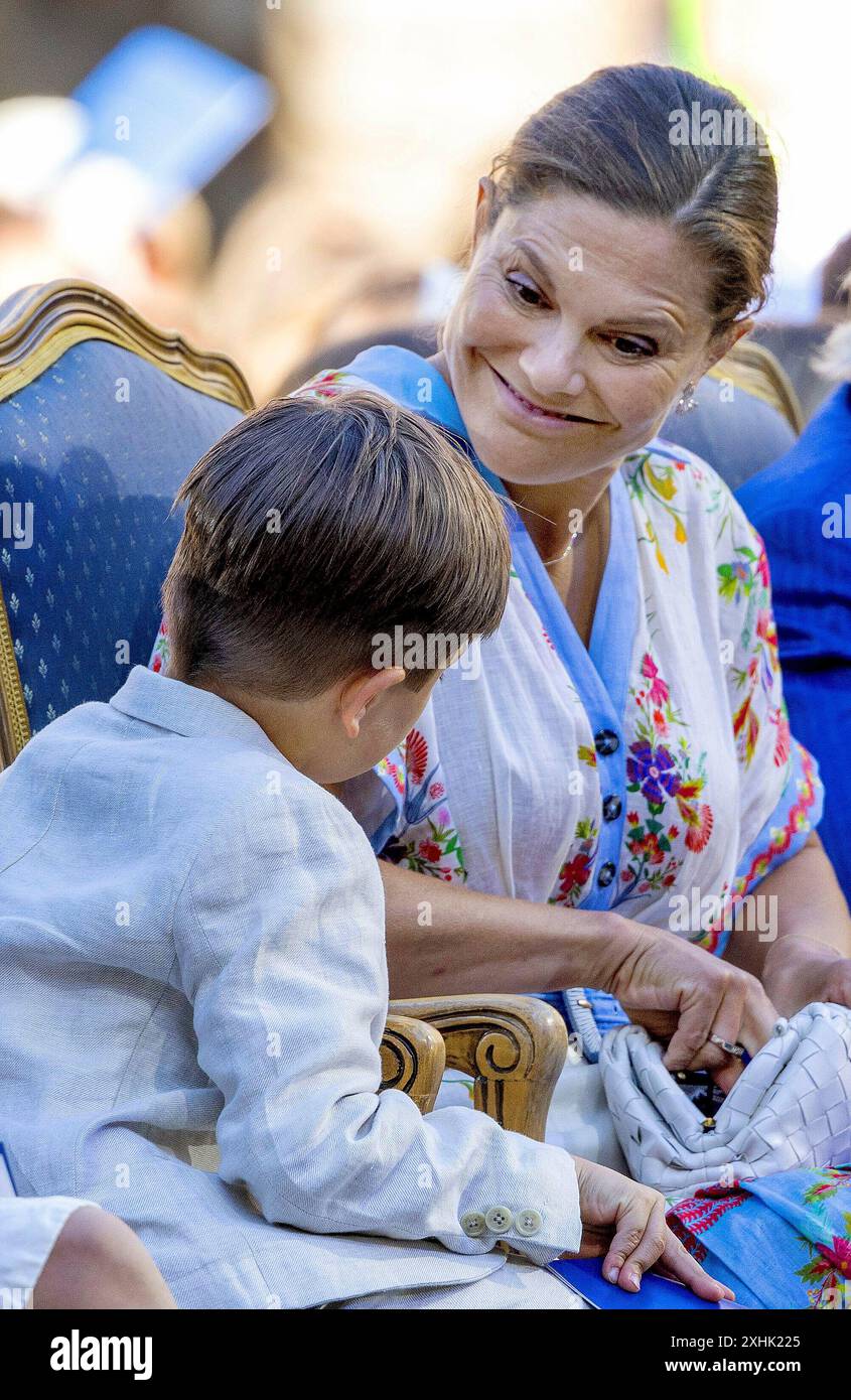 Borgholm, Schweden. 14th July, 2024. Borgholm, Solliden Castle 14-07 ...