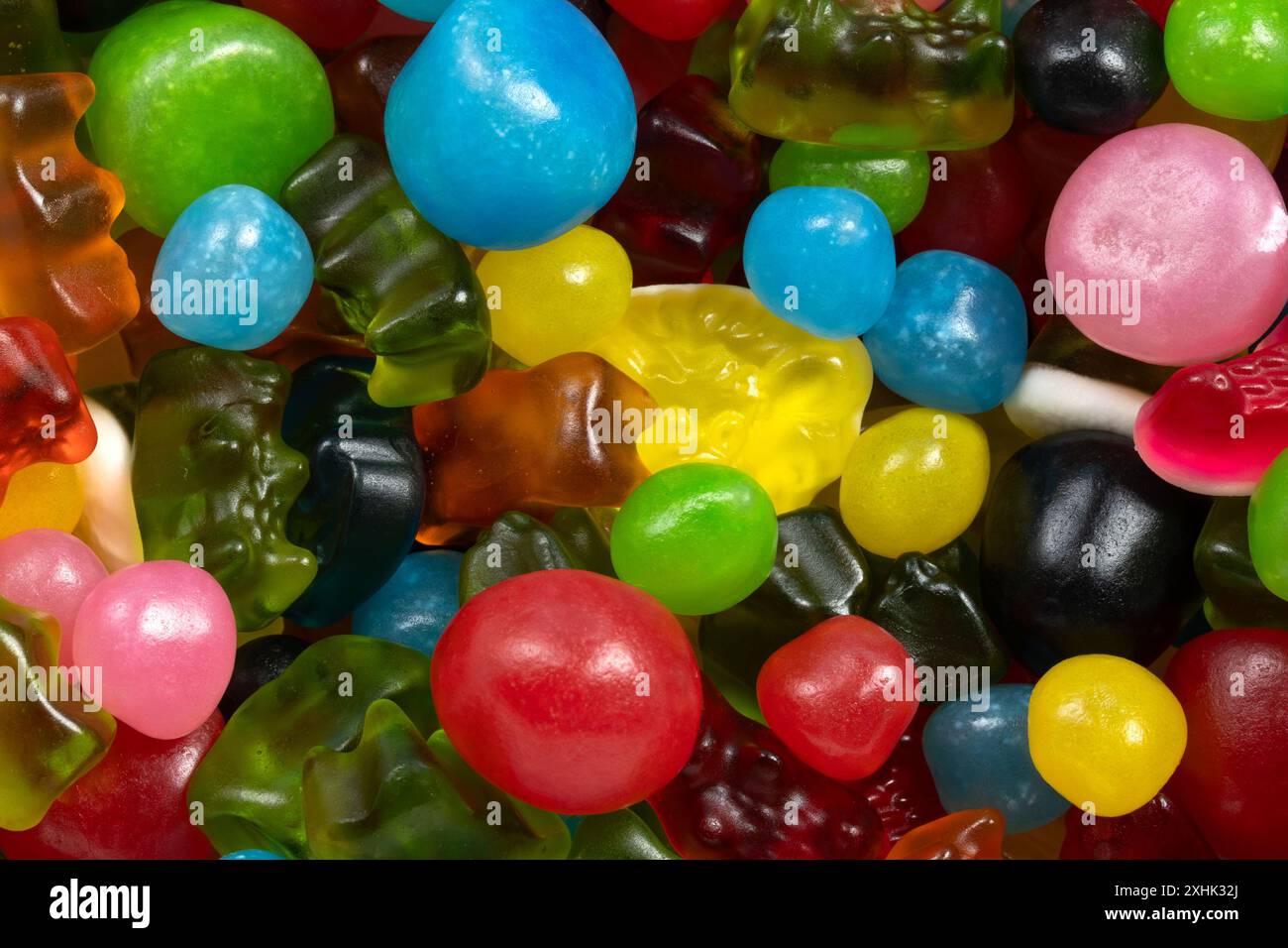 gummy candy background, close up Stock Photo - Alamy