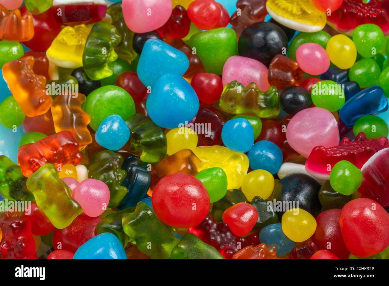 gummy candy background, close up Stock Photo - Alamy