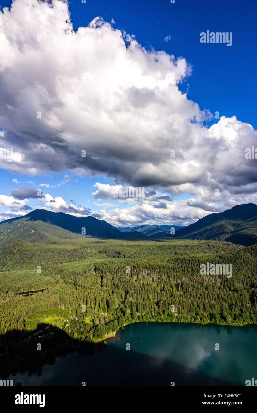 Rattlesnake Lake in Washington State Stock Photo - Alamy