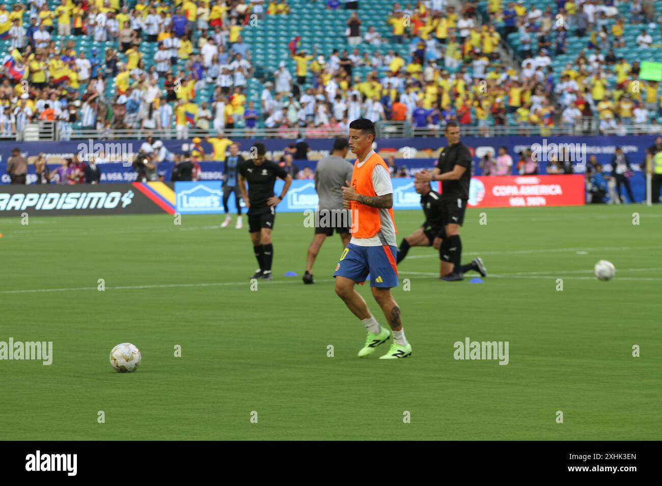 Miami, Florida, USA. 14th July, 2024. (SPO) Copa America 2024 Final ...